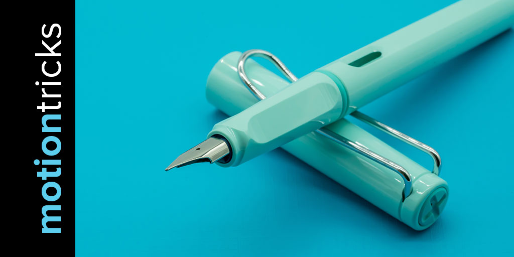 Animated Handwriting Effect Part 2 • Motion Tricks