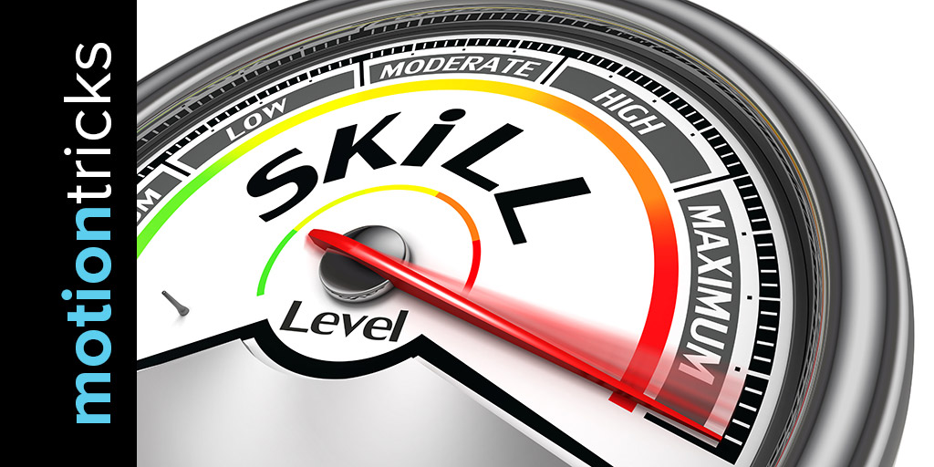 SVG Skill Level Meter • Motion Tricks